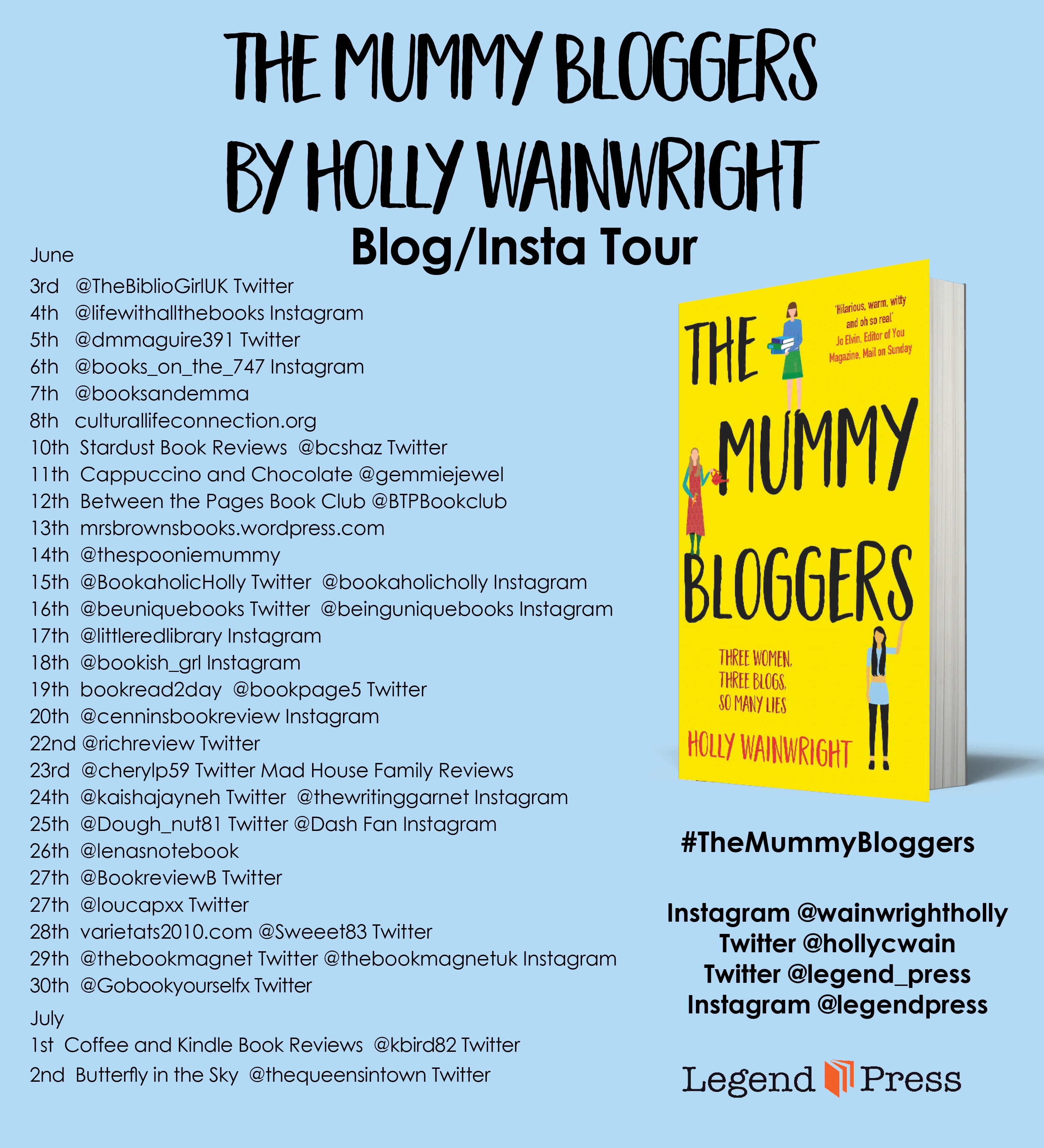 The Mummy Bloggers by Holly Wainwright – Blog Tour Review – Life With ...