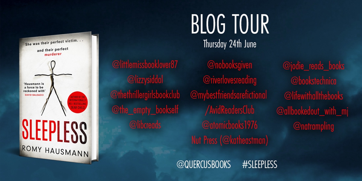 Sleepless by Romy Hausmann – Blog Tour Review – Life With All The Books