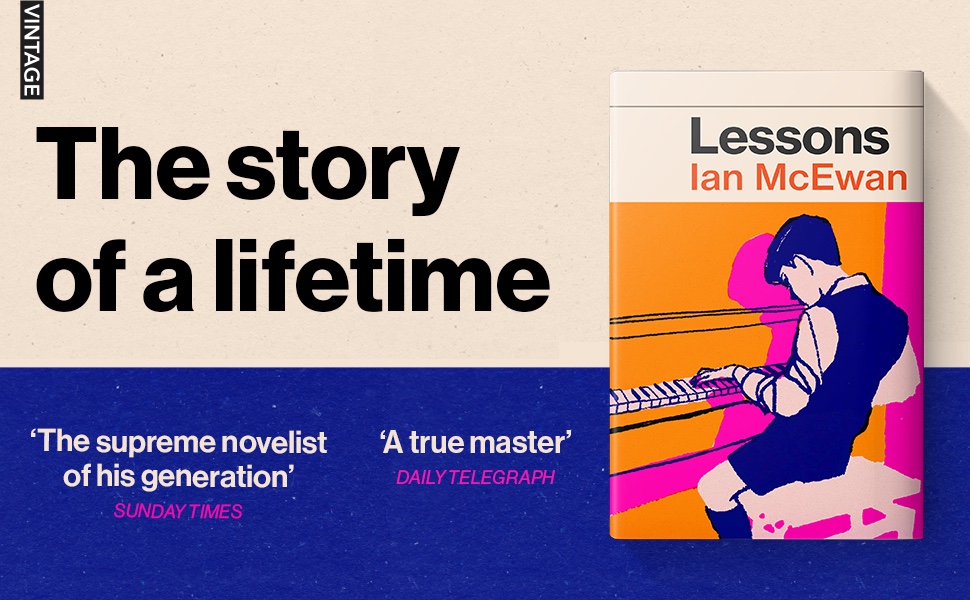 Lessons by Ian McEwan – Blog Tour Review – Life With All The Books