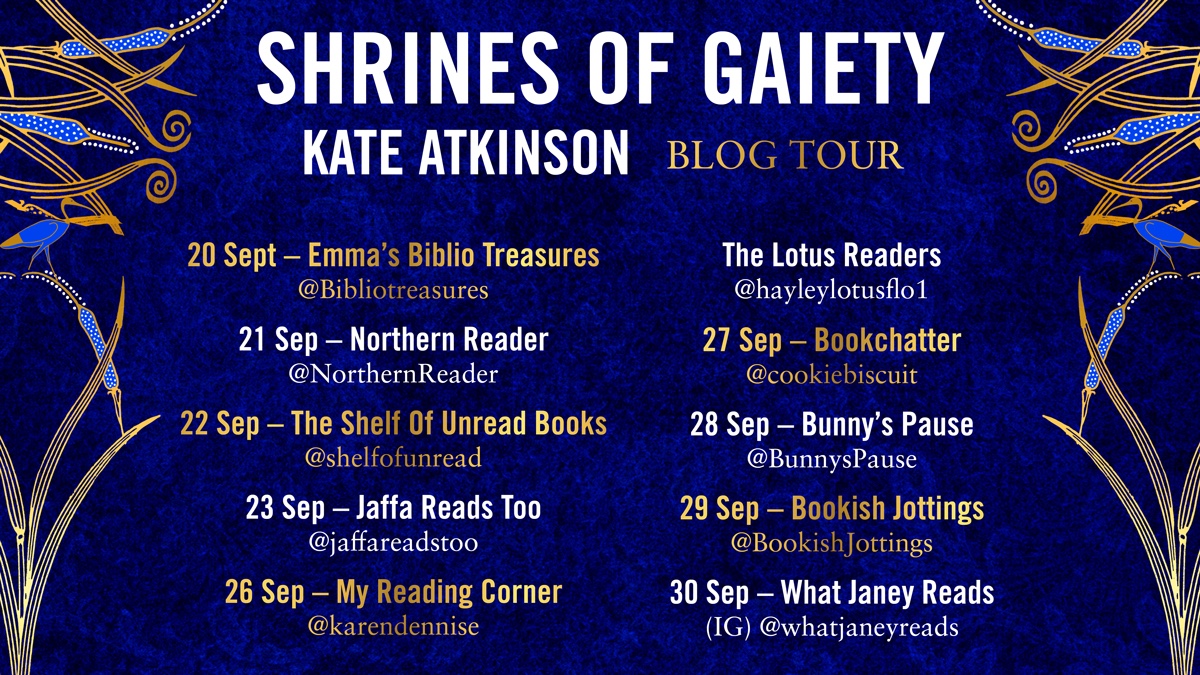 Shrines of Gaiety by Kate Atkinson – Blog Tour Review – Life With All ...