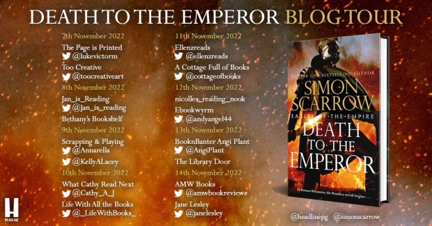 Death to the Emperor by Simon Scarrow – Blog Tour Review – Life With ...
