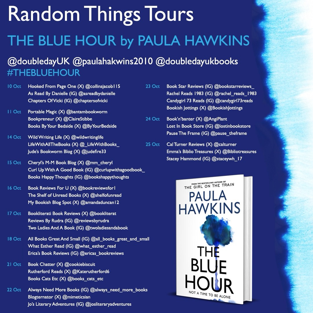 The Blue Hour by Paula Hawkins – Blog Tour Review – Life With All The Books