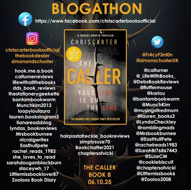 The Caller by Chris Carter – Blogathon Review – Life With All The Books