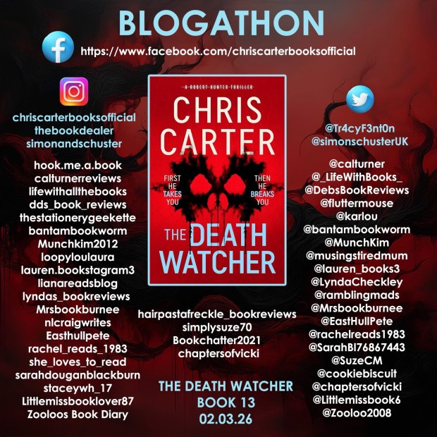 The Death Watcher by Chris Carter – Blogathon Review – Life With All ...